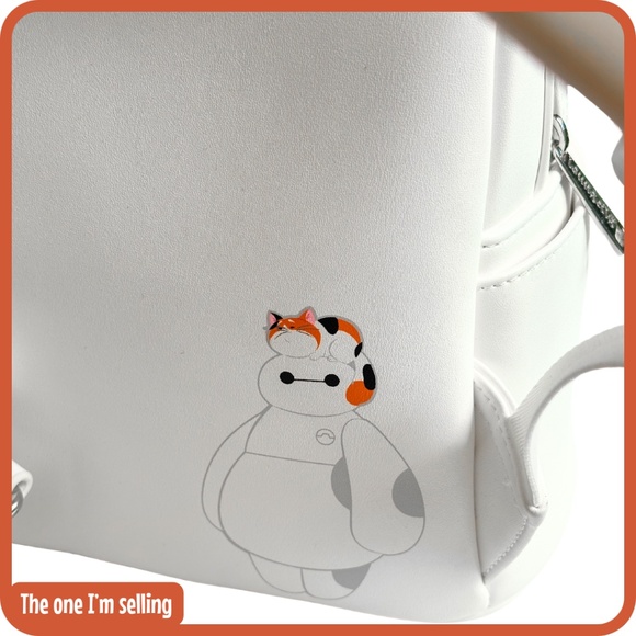 Disney | Accessories | Disney Baymax And Mochi Loungefly Mini Backpack ...